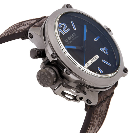 U-Boat Capsule Automatic Black Dial Men's Watch 8806 - Watches, Capsule ...