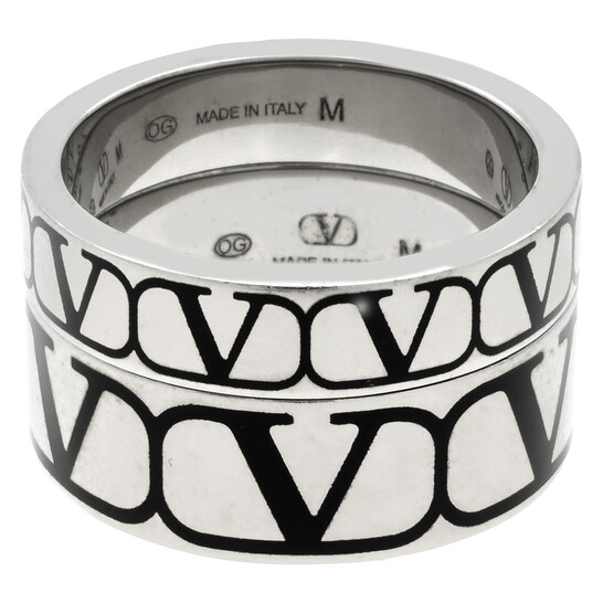 Valentino Garavani Garavani Toile Iconographe Ring Set, Size 22 ...