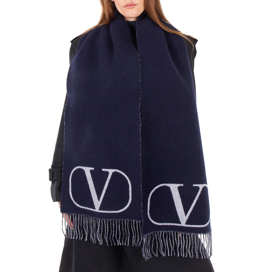 Valentino Garavani Signature Logo Scarf 5Y2ER033RBHNB4 8052962880307 ...