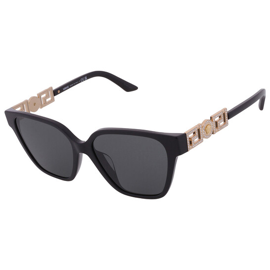 Versace Dark Grey Butterfly Ladies Sunglasses VE4471BF GB1/87 56 ...