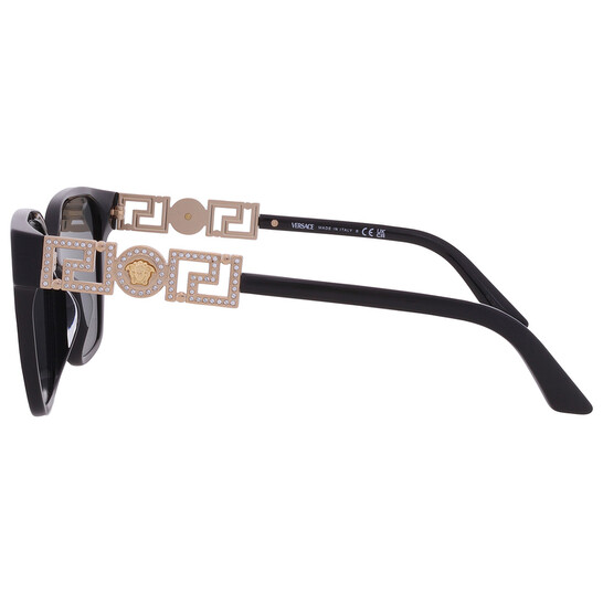 Versace Dark Grey Butterfly Ladies Sunglasses VE4471BF GB1/87 56 ...