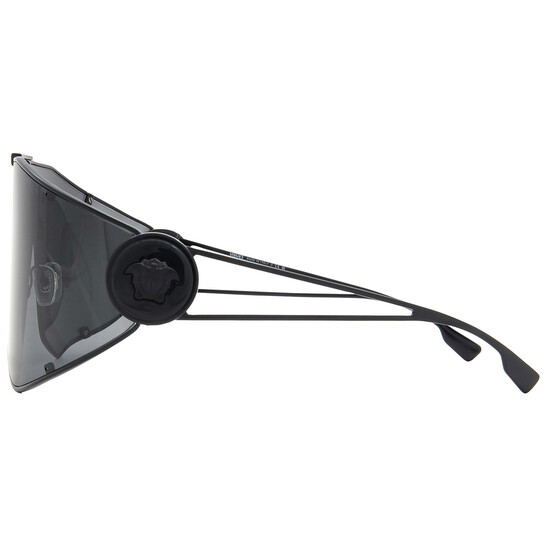 Versace Dark Grey Shield Unisex Sunglasses VE2268 143387 142 ...