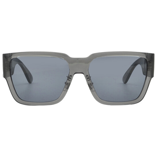 Versace Dark Grey Square Men's Sunglasses VE4483D 593/87 57 ...