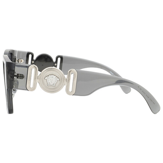 Versace Dark Grey Square Men's Sunglasses VE4483D 593/87 57 ...