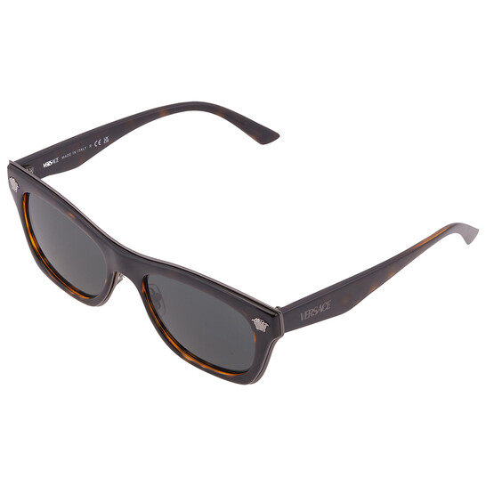 Versace Dark Grey Square Men's Sunglasses VE2272 108/87 53 ...
