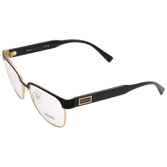 Versace Demo Oval Men's Eyeglasses VE1264 1436 54 8056597122511 ...