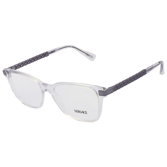 Versace Demo Square Men's Eyeglasses VE3340U 148 53 8056597831642 ...