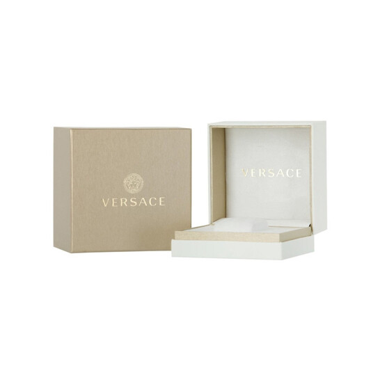 Versace Greca Glass Green Dial Ladies Watch VEU300521 7630030575853 ...