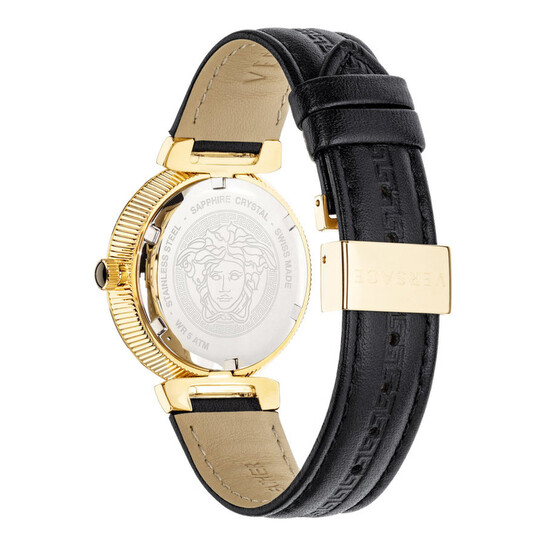 Versace Greca Icon Black Dial Ladies Watch VEZ600221 195768361576 ...