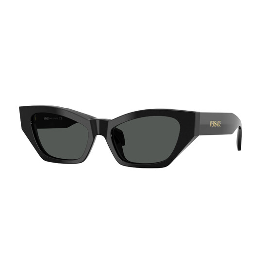 Versace Grey Cat Eye Ladies Sunglasses VE4488U GB1/87 53 8056262420942 ...