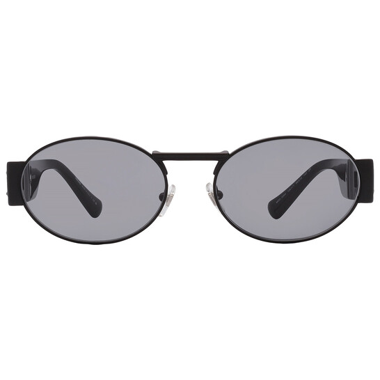 Versace Grey Oval Unisex Sunglasses VE2264 1261/1 56 8056597922388 ...