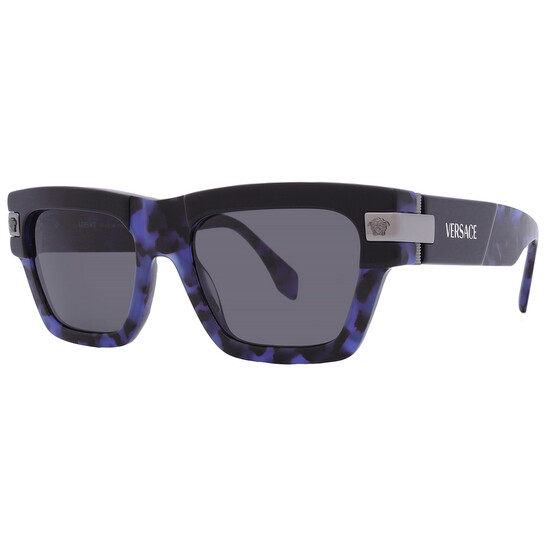 Versace Grey Square Men's Sunglasses VE4464 545887 55 8056262017203 ...