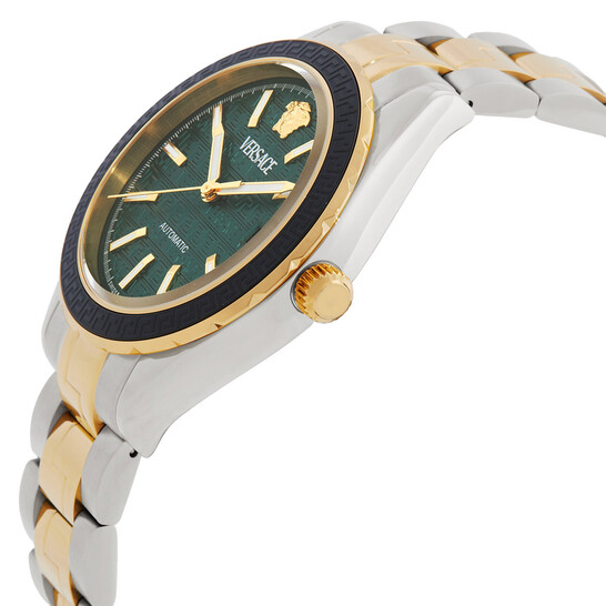 Versace Hellenyium Automatic Green Dial Men's Watch VEQCA0524 ...