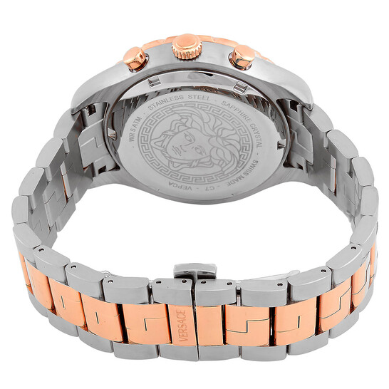 Versace Hellenyium Chronograph Quartz Green Dial Men's Watch VEPCA0424 ...