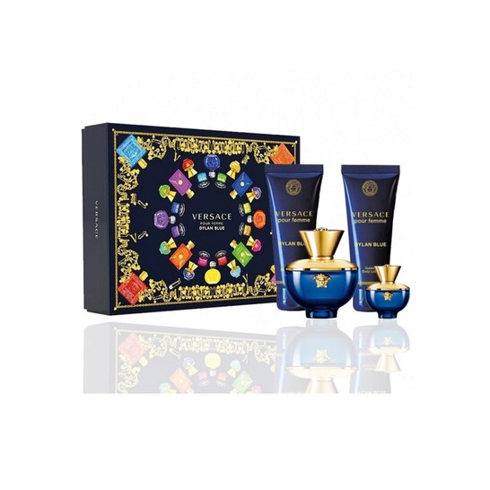 Versace Ladies Dylan Blue Gift Set Fragrances 8011003862283 ...