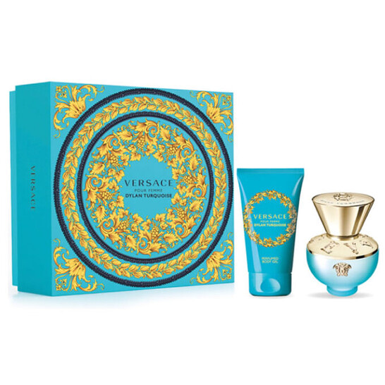 Versace Ladies Dylan Turquoise Gift Set Fragrances 8011003877058 ...