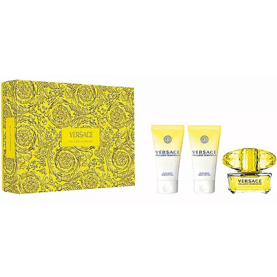 Versace Ladies Versace Yellow Diamond Gift Set Fragrances 8011003889037 ...