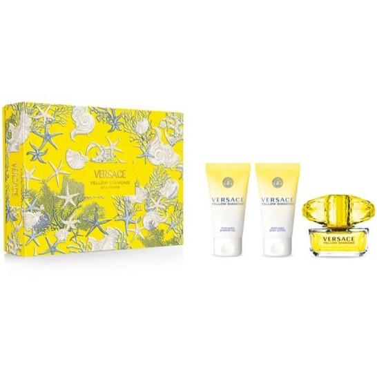 Versace Ladies Versace Yellow Diamond Gift Set Fragrances 8011003899821 ...