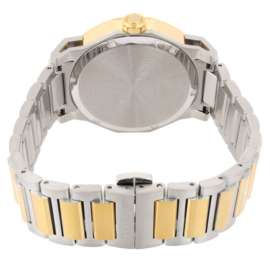 Versace Medusa Quartz White Dial Two-Tone Ladies Watch VE7B00423 ...