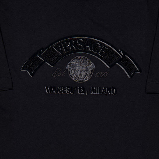 Versace Medusa Stamp 3D Round-Neck T-Shirt, Size X-Large 1013944 ...