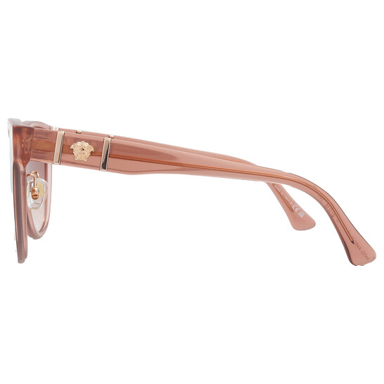 Versace Pink Gradient Pink Square Ladies Sunglasses VE4460D 543413 57 ...