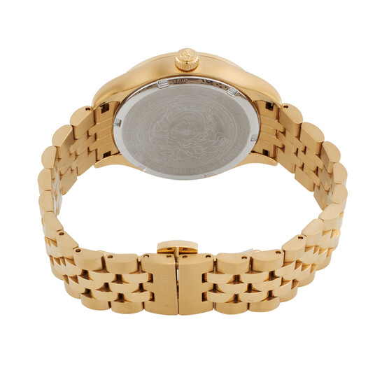 Versace Quartz Gold Dial Watch VEHU00720 - Watches - Jomashop