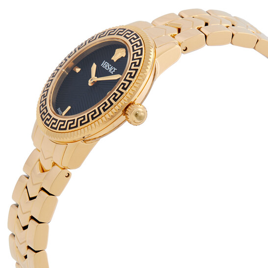 Versace V-Icon Quartz Black Dial Ladies Watch VEUCA0824 7630615167244 ...