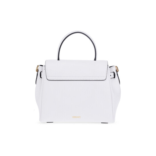 Versace White Leather Small La Medusa Handbag DBFI040DVIT2T1W00V ...