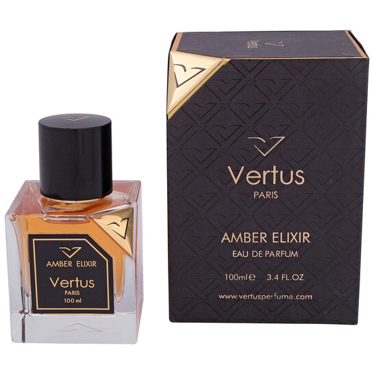 Vertus Paris Unisex Amber Elixir EDP Spray 3.4 oz Fragrances 3612345679253 - Fragrances, Amber ...