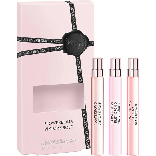 Viktor & Rolf Ladies Flowerbomb Mini Set 3 oz Gift Set Fragrances ...