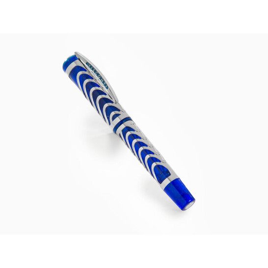 Visconti Skeleton Blue Fountain Pen KP43-02-FPAF 8050628643624 - Fine ...