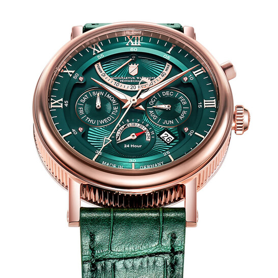 Waldhoff Multimatic Automatic Green Dial Men's Watch MW-03N - Watches ...