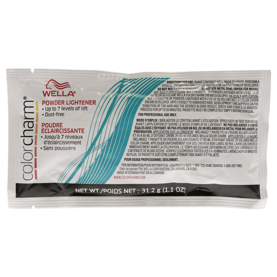 Wella Color Charm Powder Lightener 1.1 oz Hair Care 843711419484 ...