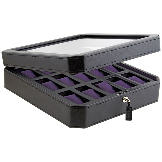 Wolf Windsor Fifteen Piece Watch Box 458503 842047177273 - Watch ...