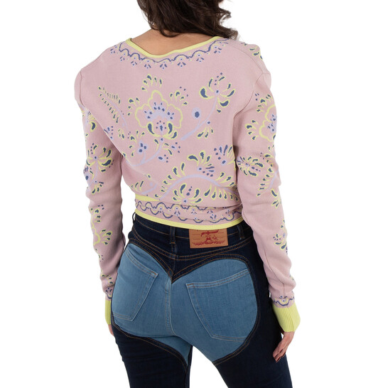 Y/Project Y / Project Wrap Jacquard Cardigan, Brand Size 36 (US Size 4 ...