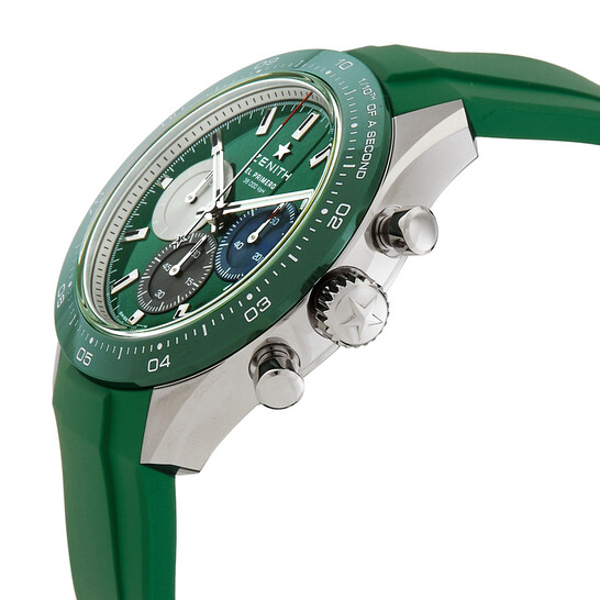 Zenith Chronomaster Sport Automatic Green Dial Men's Watch 03.3119.3600 ...
