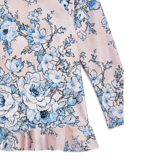 Zimmermann Kids All-Over Floral Print Frill Rashguard, Size 10 ...