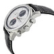 Alpina Alpiner Chronograph Automatic Silver Dial Black Leather Men's ...