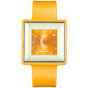 Appetime Square Yellow Dial Yellow Polyurethane Unisex Watch SVJ211117 ...