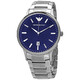 Emporio Armani Quartz Blue Dial Men's Watch AR11180 723763274654 ...