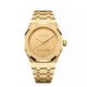 Audemars Piguet Royal Oak Automatic Gold Dial Unisex Watch 15550BA.OO ...