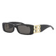 Balenciaga Grey Rectangular Ladies Sunglasses BB0096S 001 51 ...