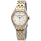 Baume Et Mercier Clifton Two Tone Automatic Silver Dial Ladies Watch ...