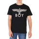 Boy London Black Boy Eagle Logo Print T-Shirt, Size Medium BOY EAGLE TEE BLK/WHT - Clothing ...