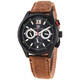 Brooklyn Watch Co. Stuyvesant Quartz Black Dial Men's Watch BW-8128-BQ ...