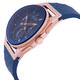 Bulova Marc Anthony CURV Chronograph Quartz Blue Dial Men's Watch ...