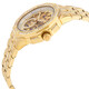 Bulova Octava Automatic Crystal Gold Skeleton Dial Men's Watch 98A292 ...