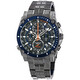Bulova Precisionist Chronograph Quartz Black-Blue Dial Men's Watch ...