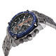 Bulova Precisionist Chronograph Quartz Black-Blue Dial Men's Watch ...