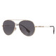 Burberry Dark Grey Pilot Ladies Sunglasses BE3147 110987 58 ...